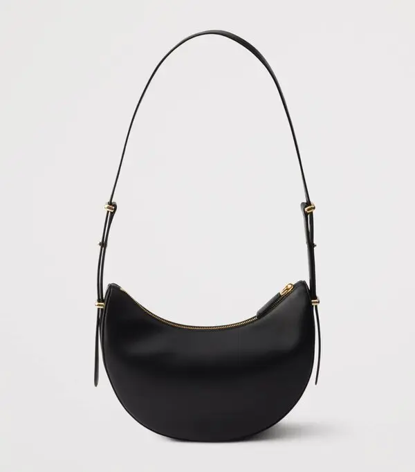 Prada Arqué Small Leather Shoulder Bag