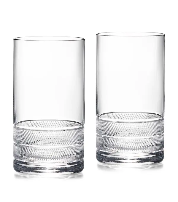 Ralph Lauren Remy Highball Glasses - Clear