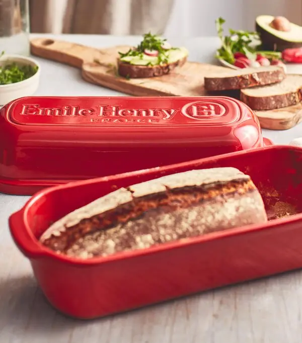 EMILE HENRY Ceramic Bread Loaf Baker
