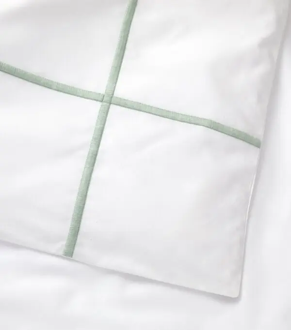 YVES DELORME Cotton Athena Duvet Cover