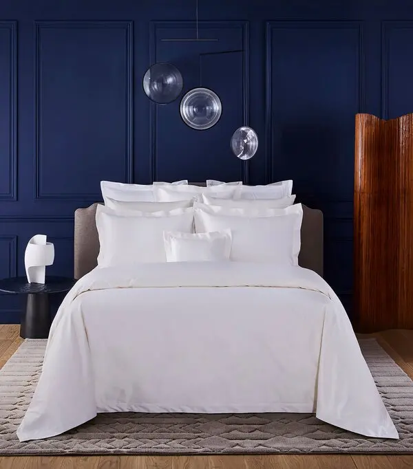 YVES DELORME COUTURE Prodige King Duvet Cover - White