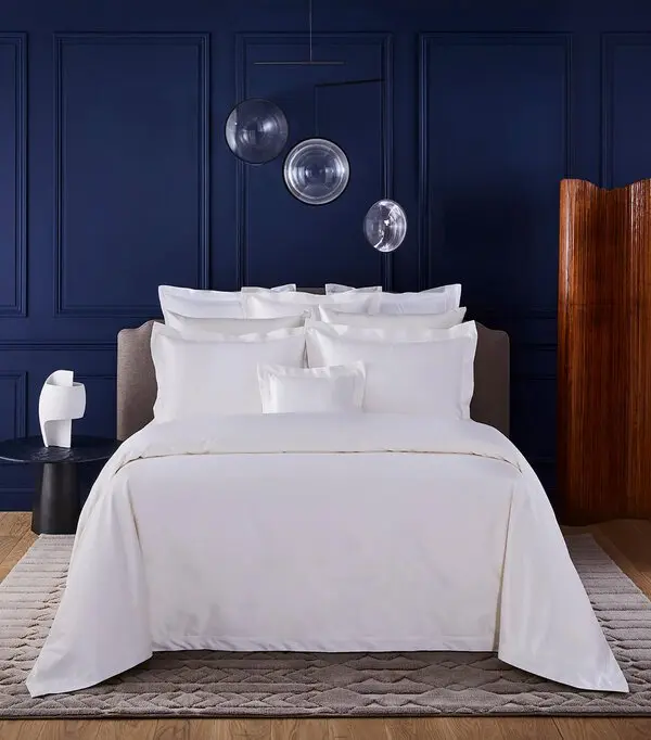 YVES DELORME COUTURE Prodige King Duvet Cover - White