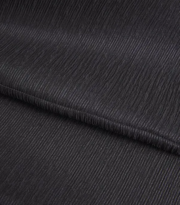 Eskandar Silk Plissé Flared Trousers