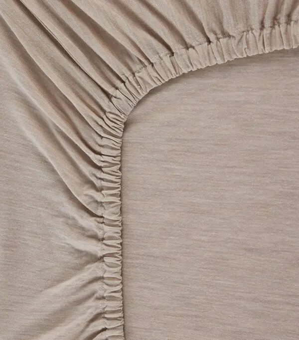 SHELEP Merino Jersey Super King Fitted Sheet