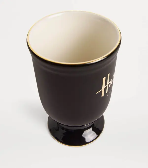 Harrods Pedestal Mug - Black