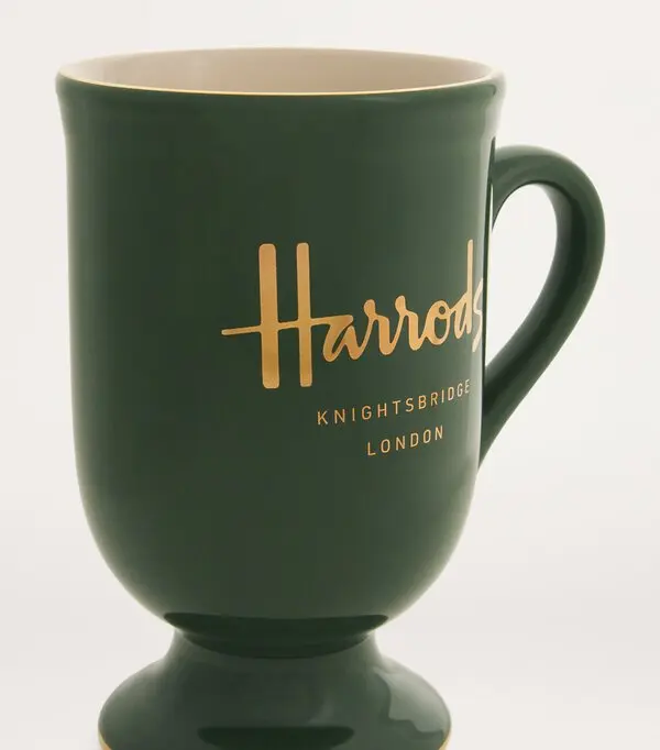 Harrods Pedestal Mug - Green