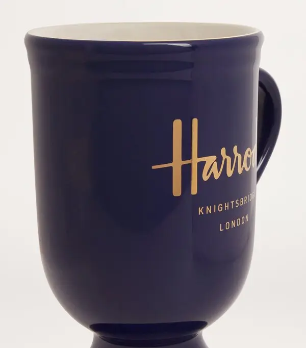 Harrods Pedestal Mug - Navy