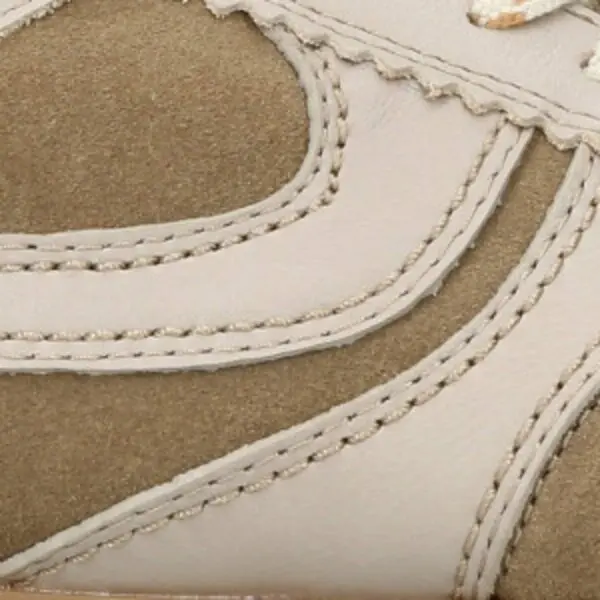 Dries Van Noten Suede Dustin Lace Up Sneakers - Beige