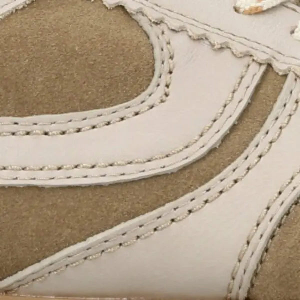 Dries Van Noten Suede Dustin Lace Up Sneakers - Beige