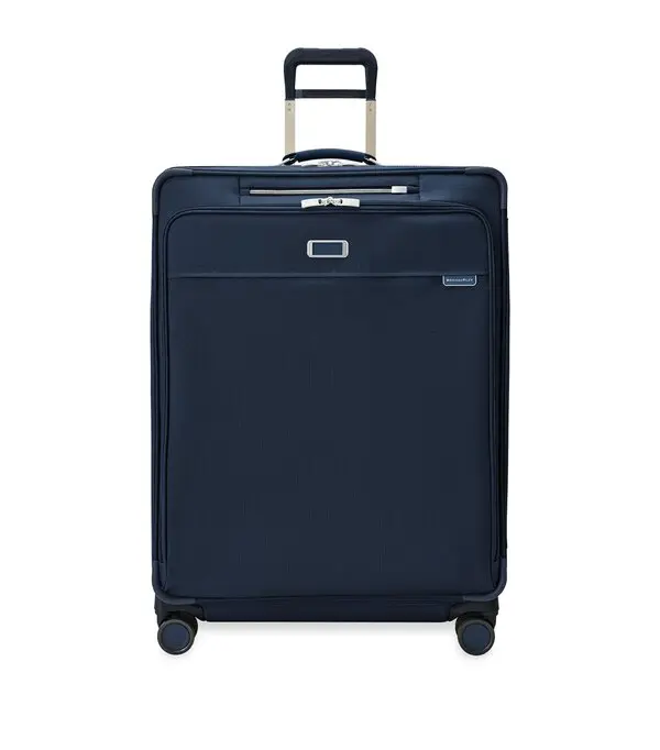 Briggs & Riley Baseline Extra Large Expandable Spinner Suitcase - Navy
