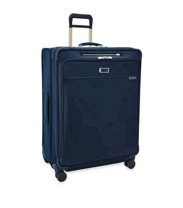 Briggs & Riley Baseline Extra Large Expandable Spinner Suitcase - Navy