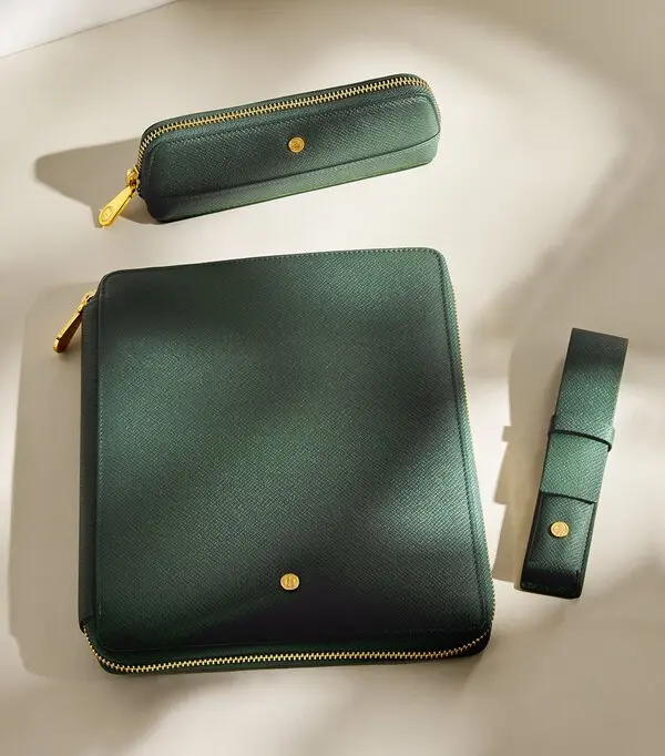 Harrods Leather Pen Sleeve