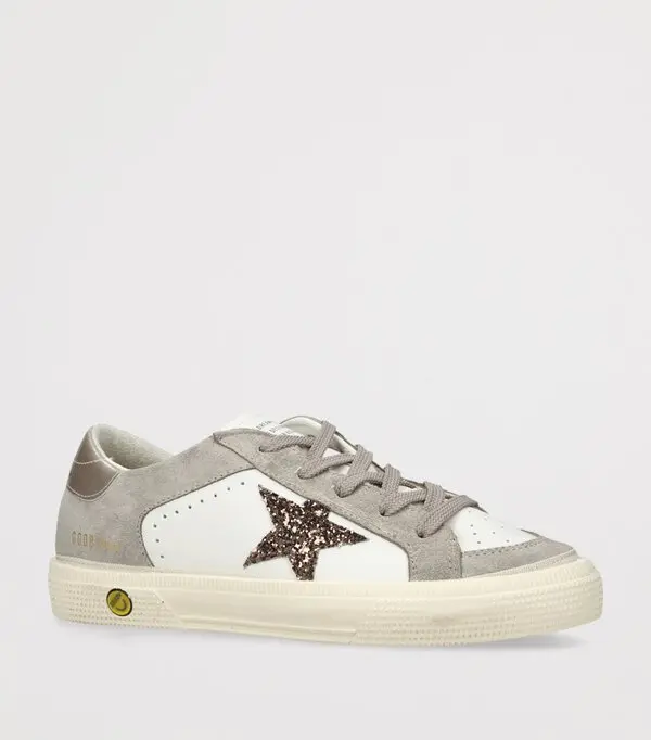 GOLDEN GOOSE May Suede And Leather Sneakers