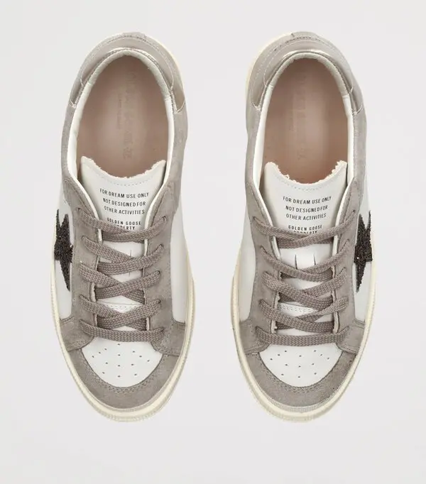 GOLDEN GOOSE May Suede And Leather Sneakers