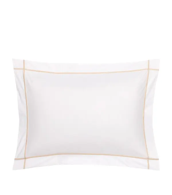 YVES DELORME Athena Oxford Pillowcase - Beige