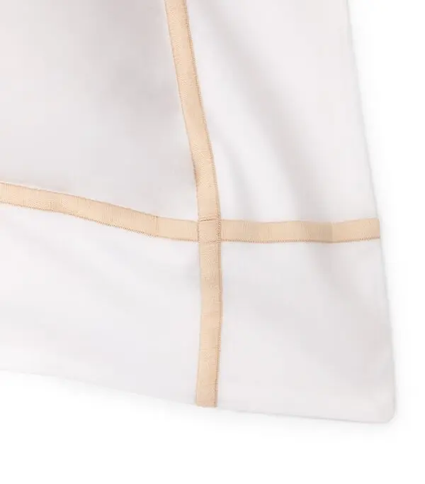 YVES DELORME Athena Oxford Pillowcase - Beige