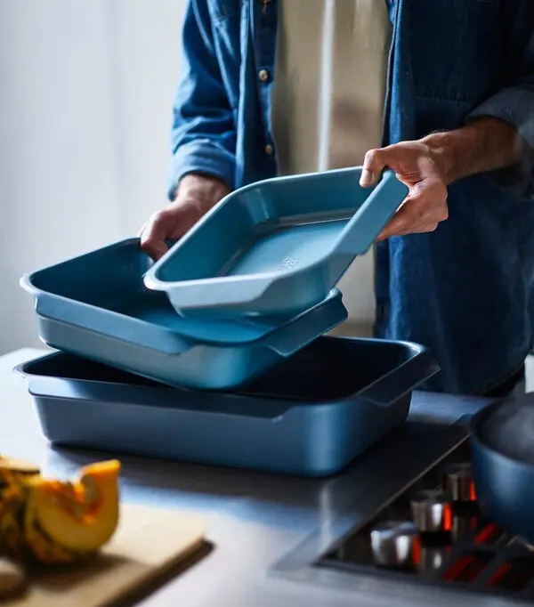 JOSEPH JOSEPH Set Of 3 Non-stick Nest Roasting Trays