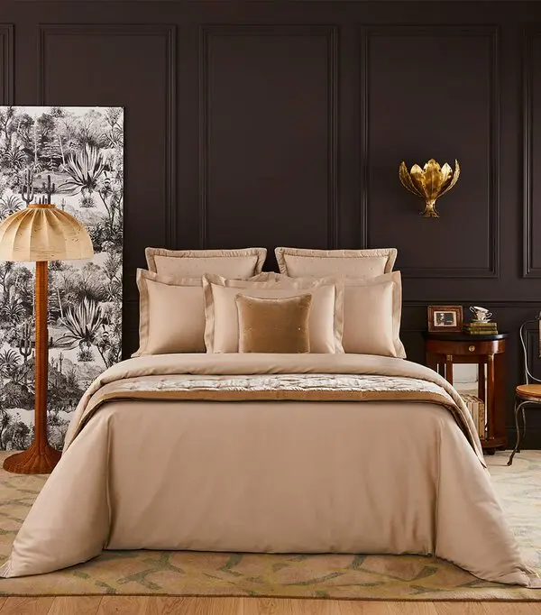 YVES DELORME Triomphe Dune King Duvet Cover - Beige