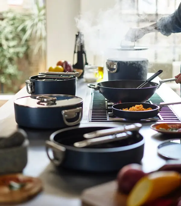JOSEPH JOSEPH Set Of 3 Space Non-stick Saucepans