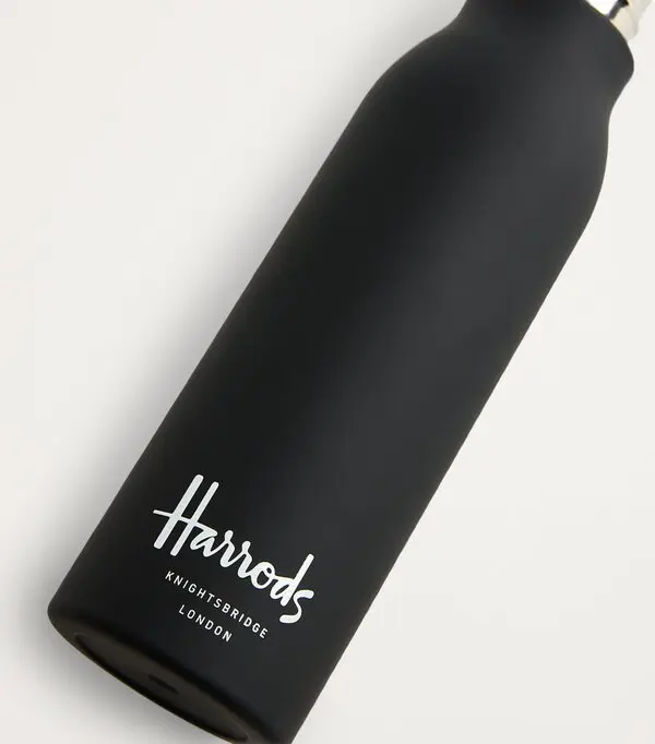 Harrods Logo Water Bottle - Black