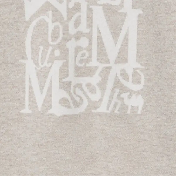 Max Mara Wool-blend Logo Sweater - Beige