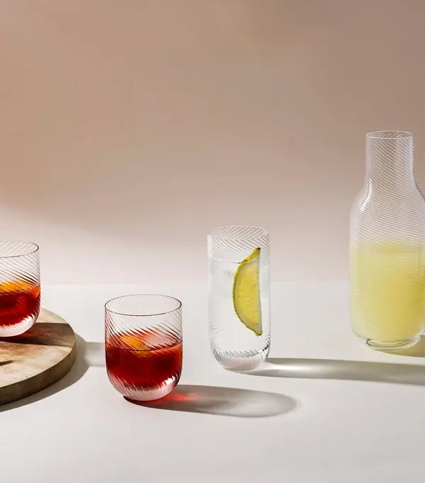 RICHARD BRENDON Crystal Optic Tumblers