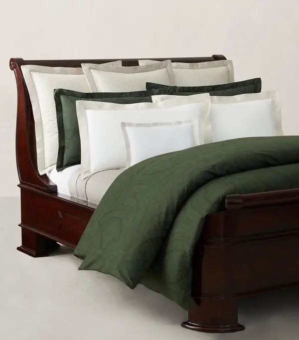 Ralph Lauren Doncaster Super King Flat Sheet - Green