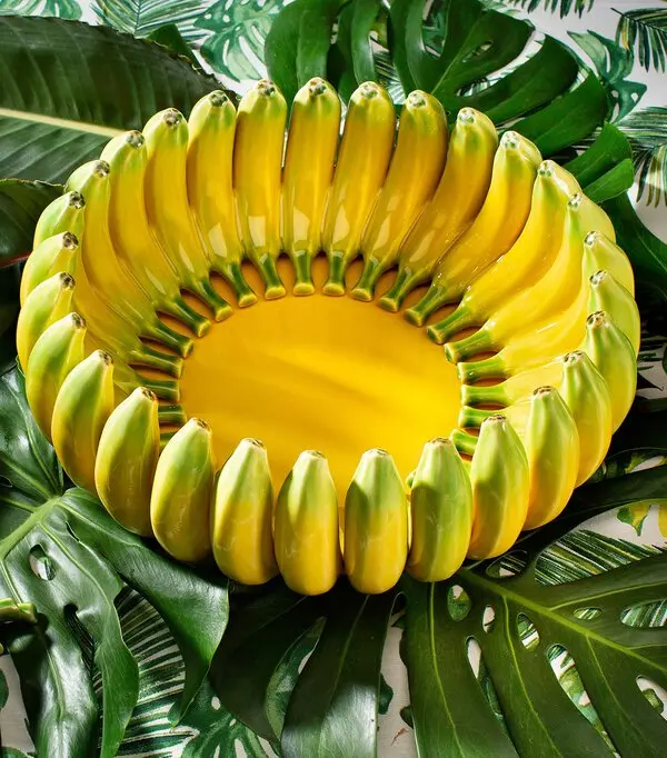 BORDALLO PINHEIRO Banana Centrepiece Bowl