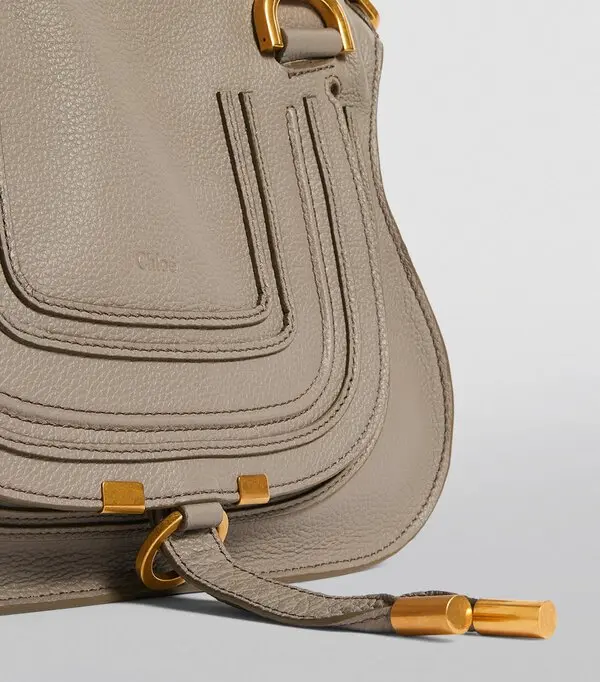 Chloé Marcie Small Top Handle Bag - Grey
