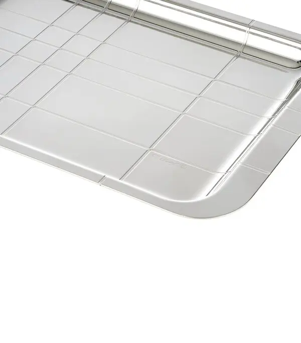 Christofle Plated Graphik Tray