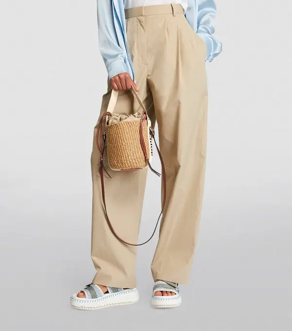 Chloé Small Woody Basket Bag - Brown