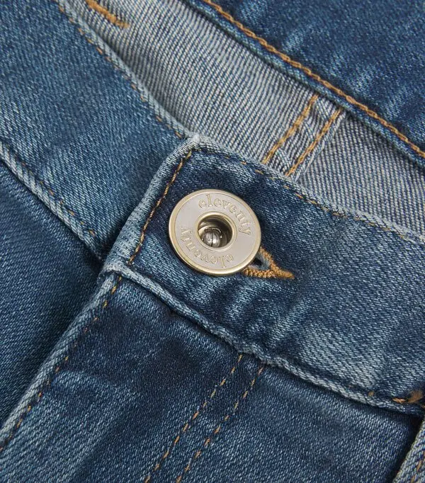 Eleventy Straight Leg Jeans - Blue