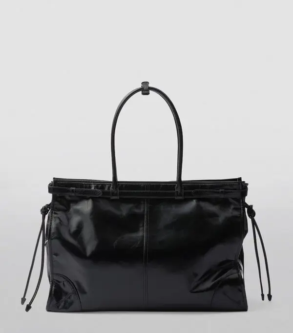 Prada Large Leather Bonnie Top-handle Bag