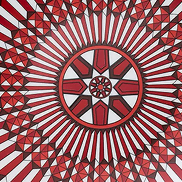 THE MARTHA, BY BACCARAT Arcadia Red Bread Plate