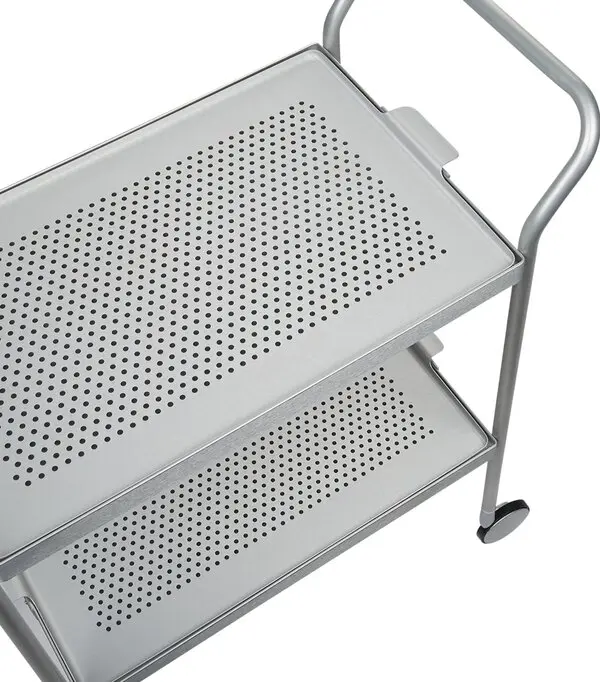 KAYMET Rubber Grip Two-tiered Trolley