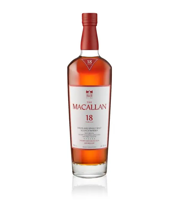 THE MACALLAN 18-yr-old Sherry Oak Single Malt Scotch Whisky