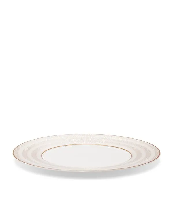 THE MARTHA, BY BACCARAT Set Of 2 Arcadia Gold Dinner Plates