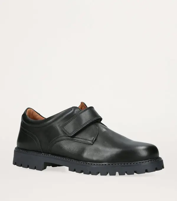 PAPOUELLI Harry Leather School Shoes