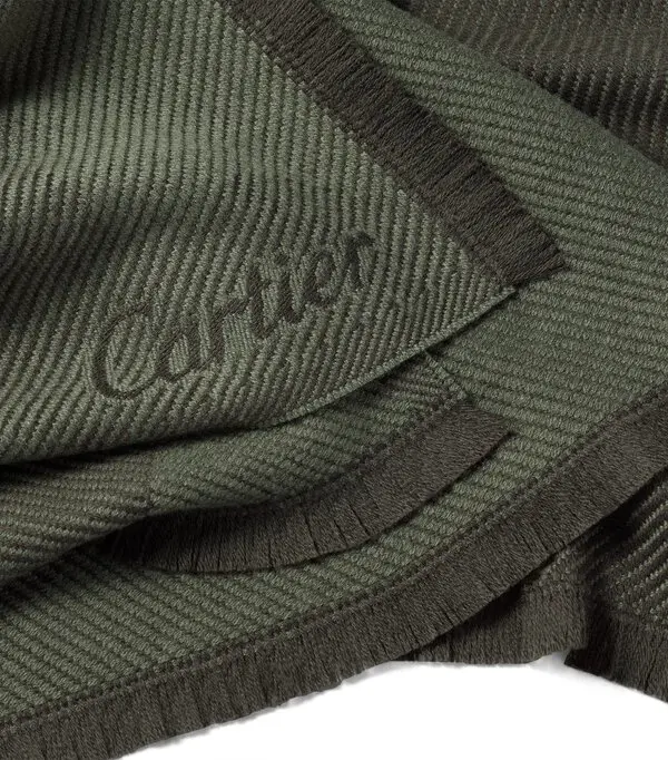 Cartier Wool-cashmere Panthère De Blanket
