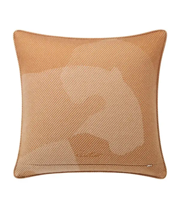 Cartier Wool-cashmere Panthère De Cushion