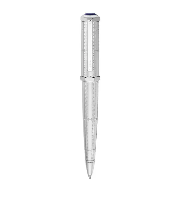 Cartier Santos-dumont Ballpoint Pen - Silver