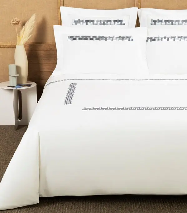 Frette Basket Weave Queen Duvet Cover