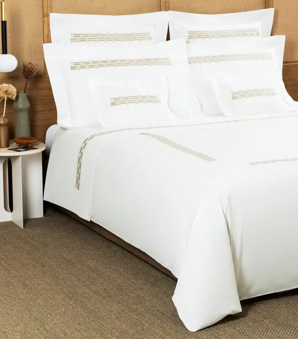 Frette Basket Weave Super King Duvet Cover