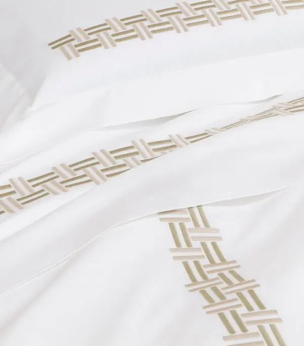 Frette Basket Weave Super King Duvet Cover