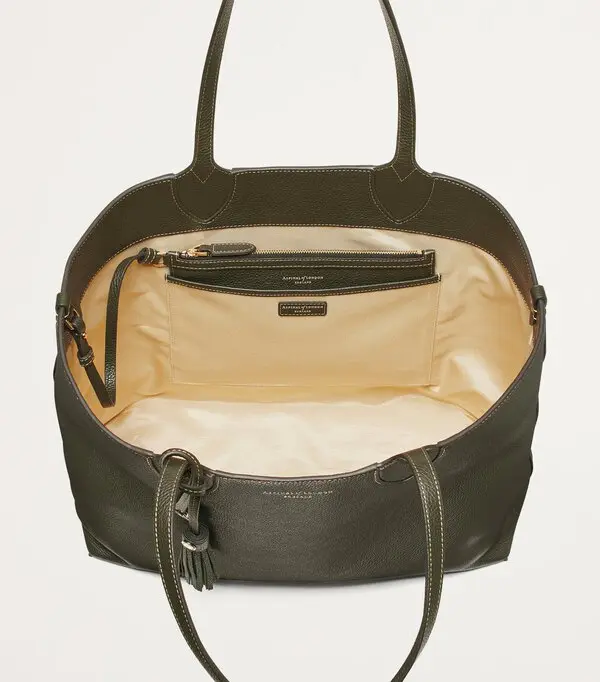 ASPINAL OF LONDON Leather Hudson Tote Bag