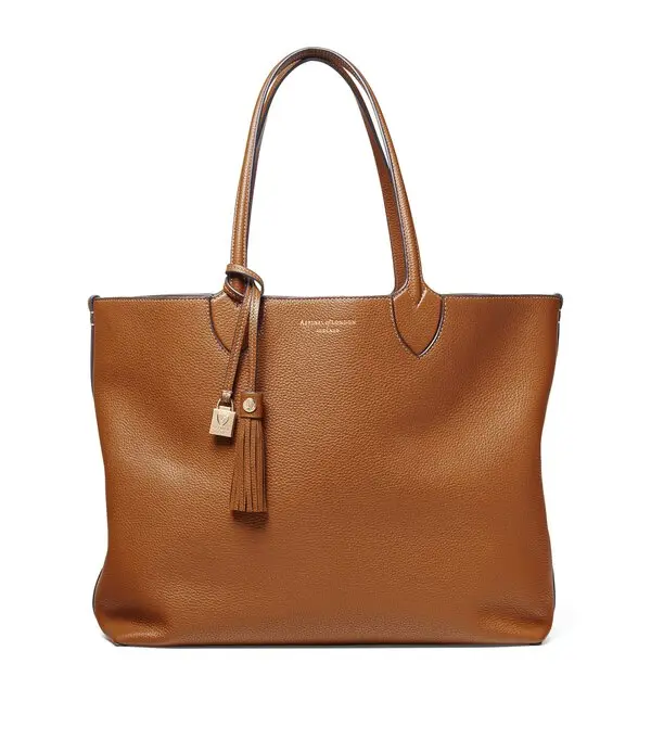 ASPINAL OF LONDON Leather Hudson Tote Bag