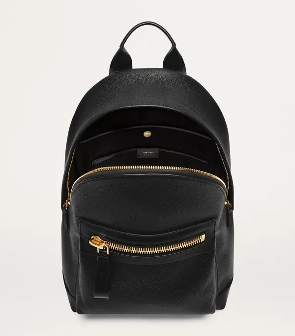 TOM FORD Grained Leather Buckley Backpack