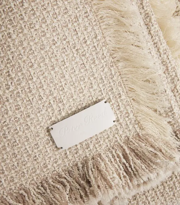 PETER REED Textured Fringe Torcello Throw