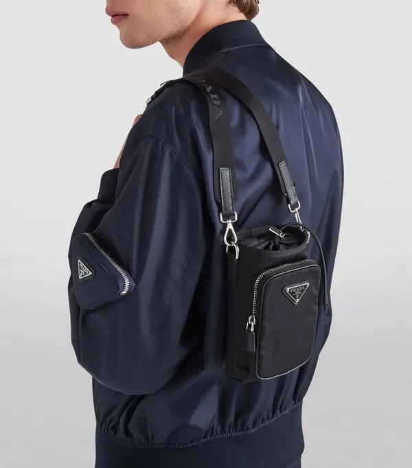Prada Re-nylon Cross-body Phone Case