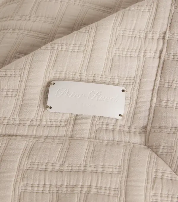 PETER REED Embroidered Kengo Throw